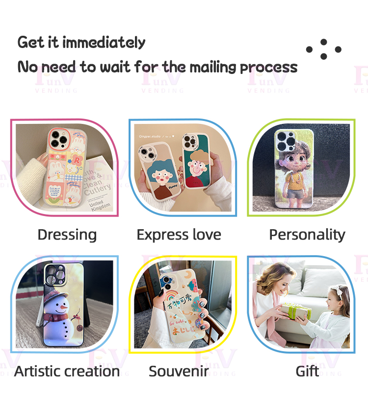 Phone Case Printing Machine, Self-Service Mobile Cover Making | Fun Vending