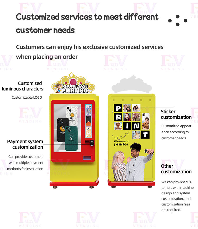 Phone Case Printing Machine, Self-Service Mobile Cover Making | Fun Vending
