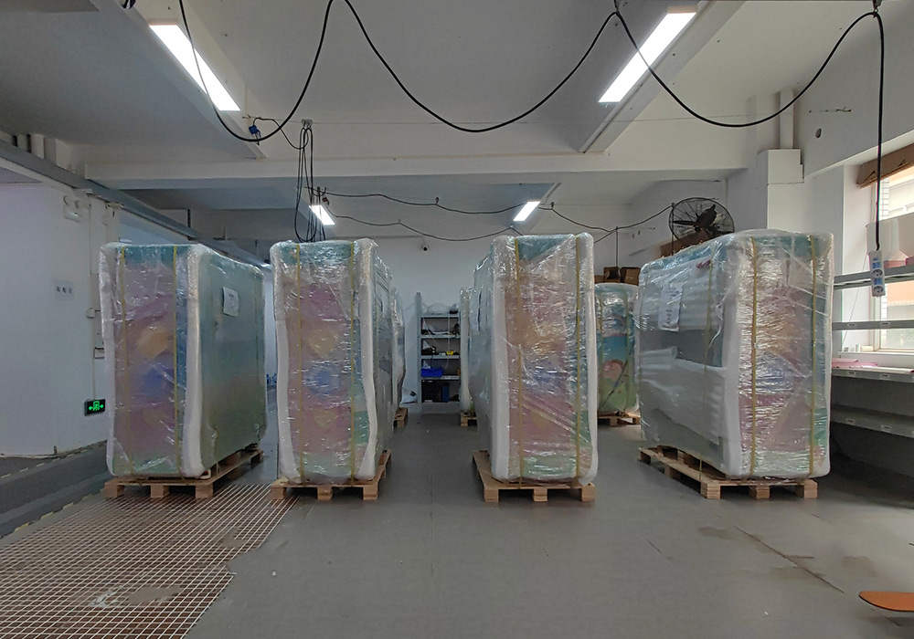 Machines shipped to Spain